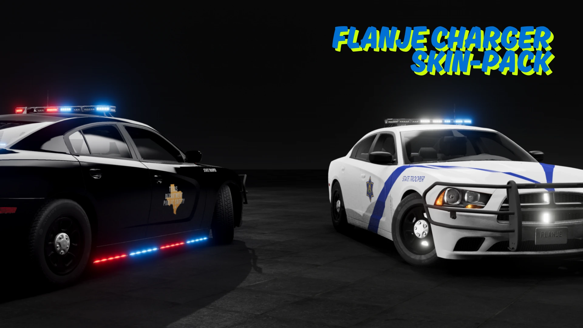Flanje Charger Skin Pack 1 - BeamNG.drive